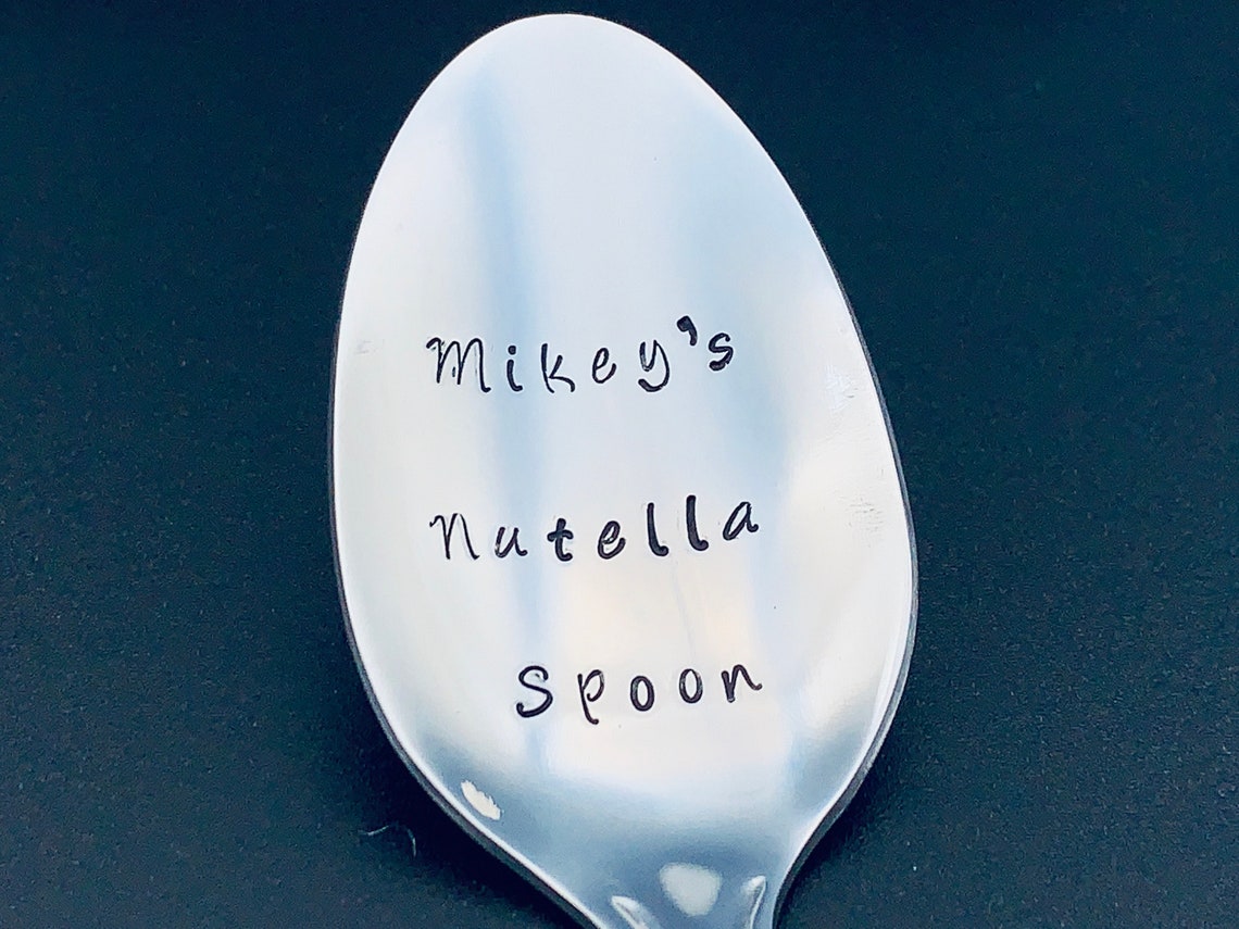 Nutella Spoon / Unique Gift/boyfriend / Teenager / Husband / Peanut ...