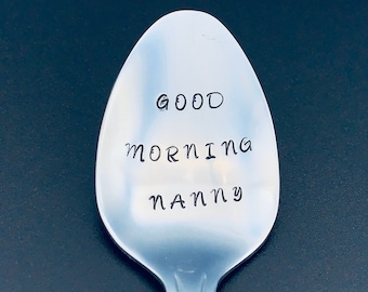 Good Morning Spoon | Etsy