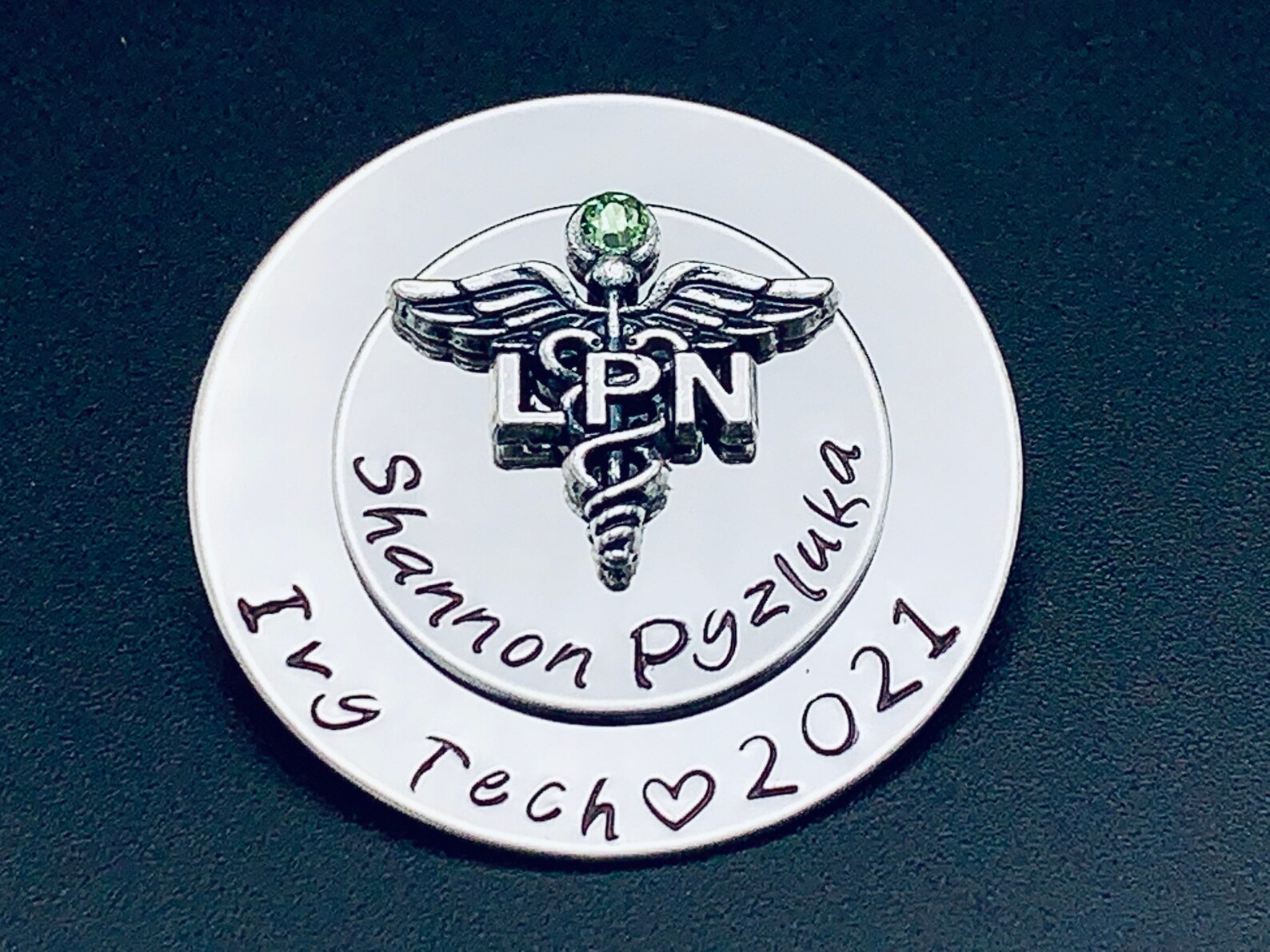 Personalized Pin for LPN / Nurses / Nursing Student / Nursing Pinning ...