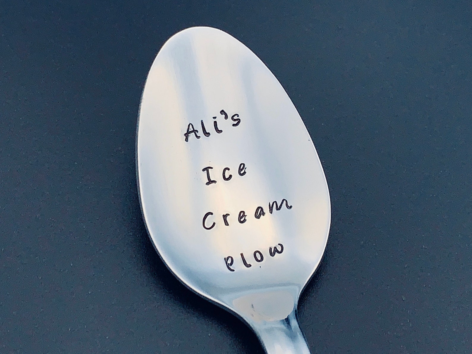 Hand Stamped Spoon -personalized Spoon -message of Choice -gift for ...