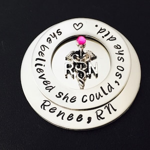 Personalized Pin for RN / BSN Pin / LPN Pin /nurse Pin / Nursing Pin ...