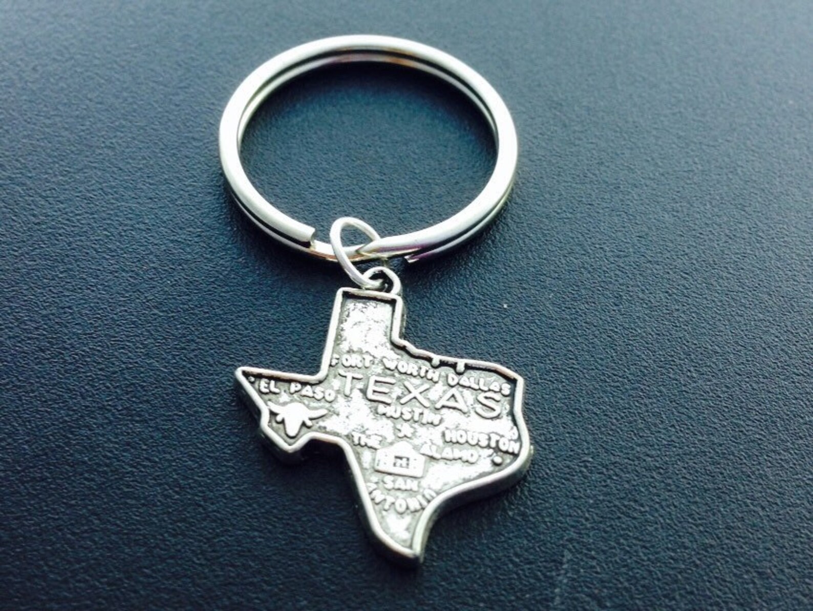 Texas State Keychain Texas Keychain Texas Keyring State | Etsy