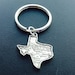 Texas State Keychain Texas Keychain Texas Keyring State - Etsy