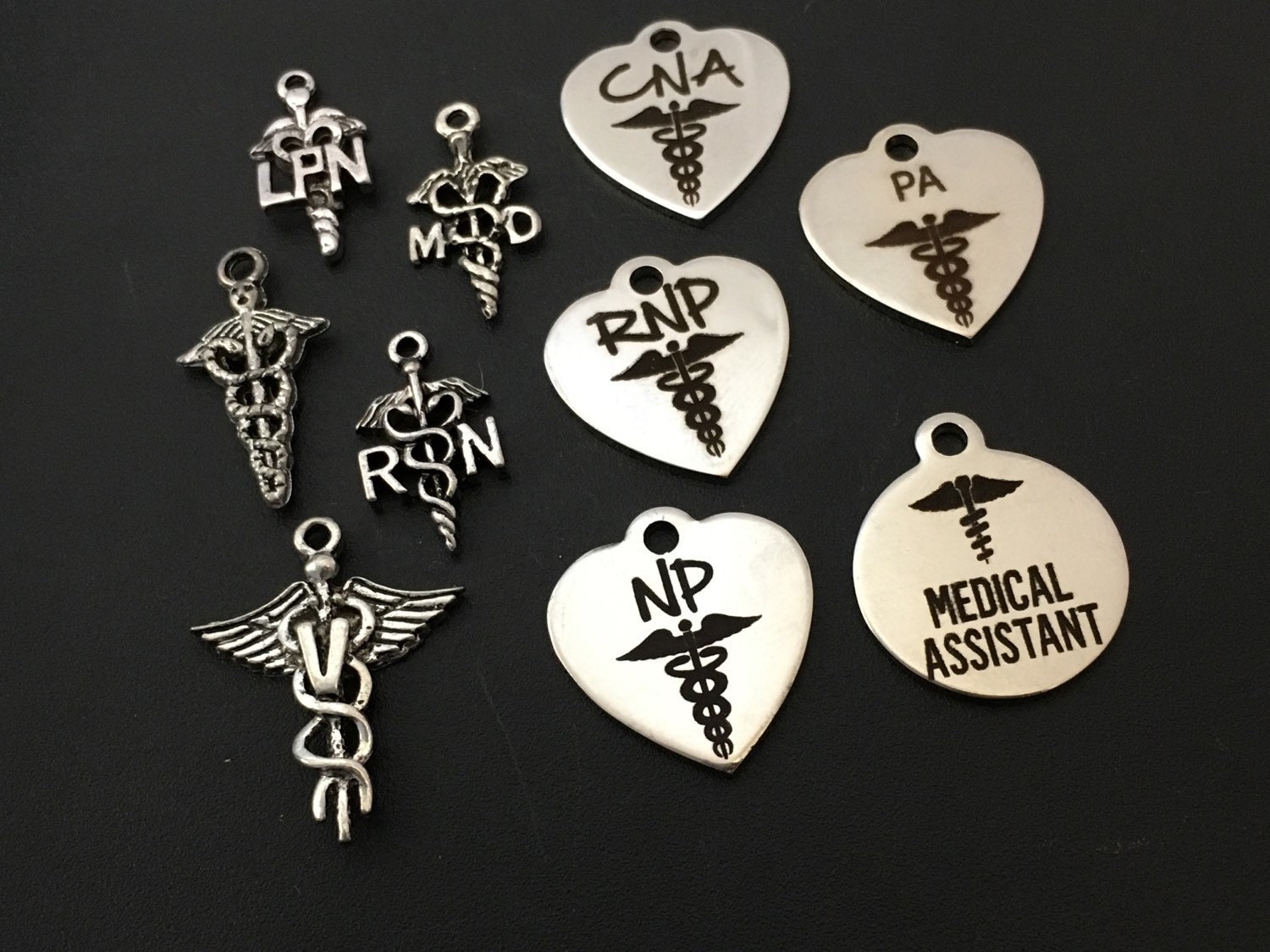 Personalized Pin for RN , LPN or Cadeceus / Nurses / Nursing Student ...