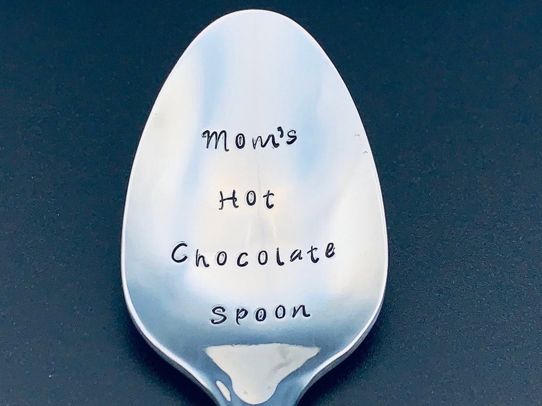Hot Chocolate Spoon-hand Stamped Spoon -personalized Spoon -message of ...