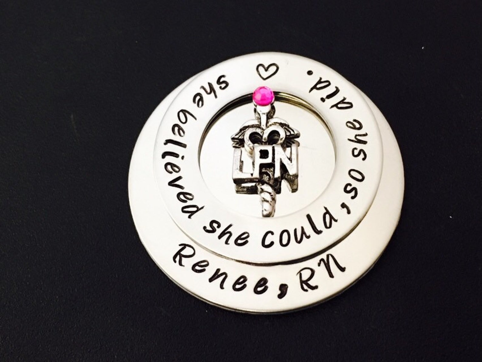 Personalized Pin for RN / BSN Pin / LPN Pin /nurse Pin / - Etsy