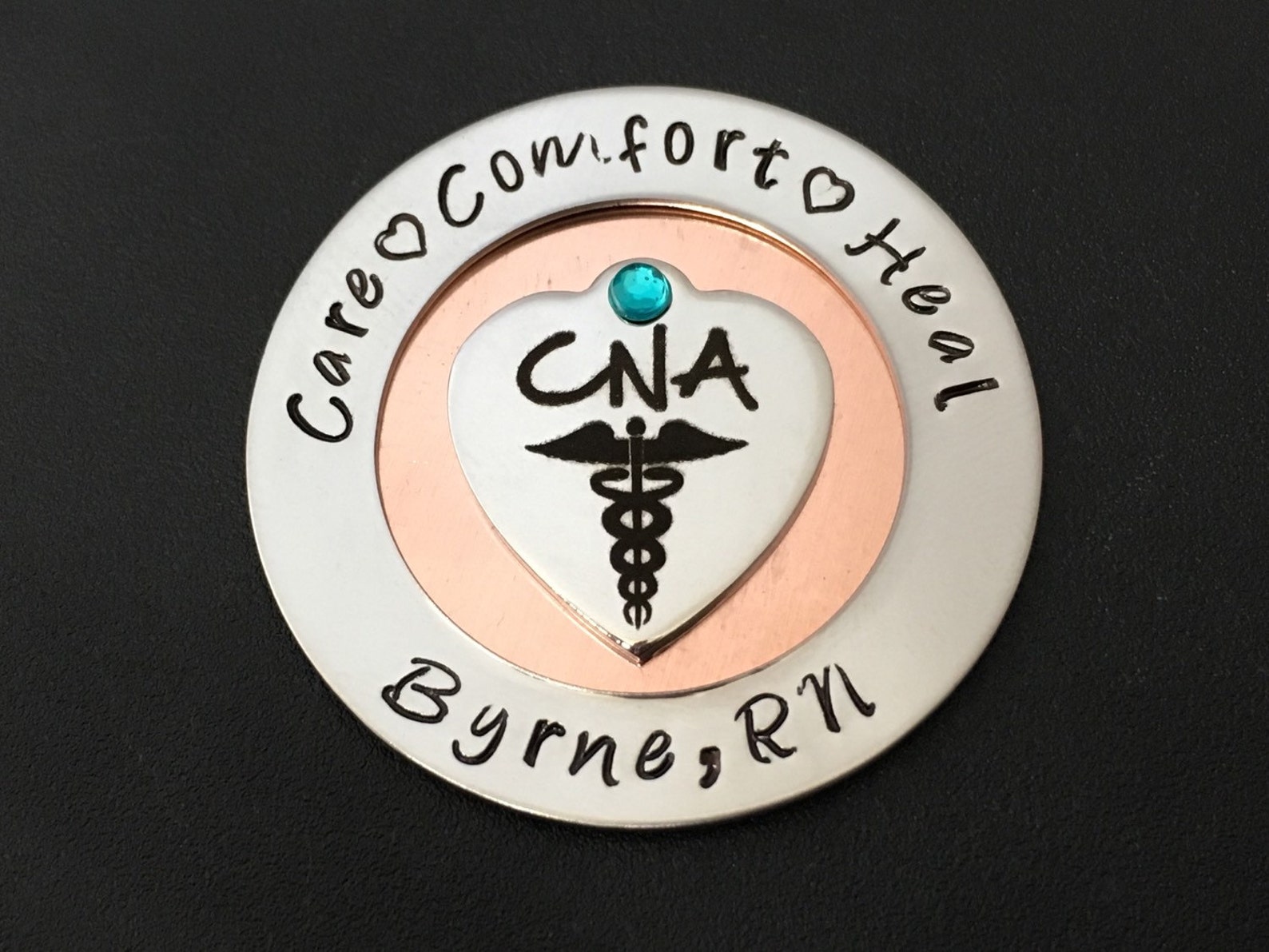 Personalized Pin for CNA/ Nurses / Nursing Student / Nursing | Etsy