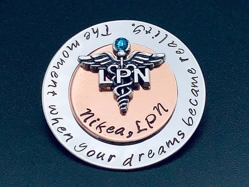 Personalized Pin for RN / Nurses / Nursing Student / Nursing Pinning ...