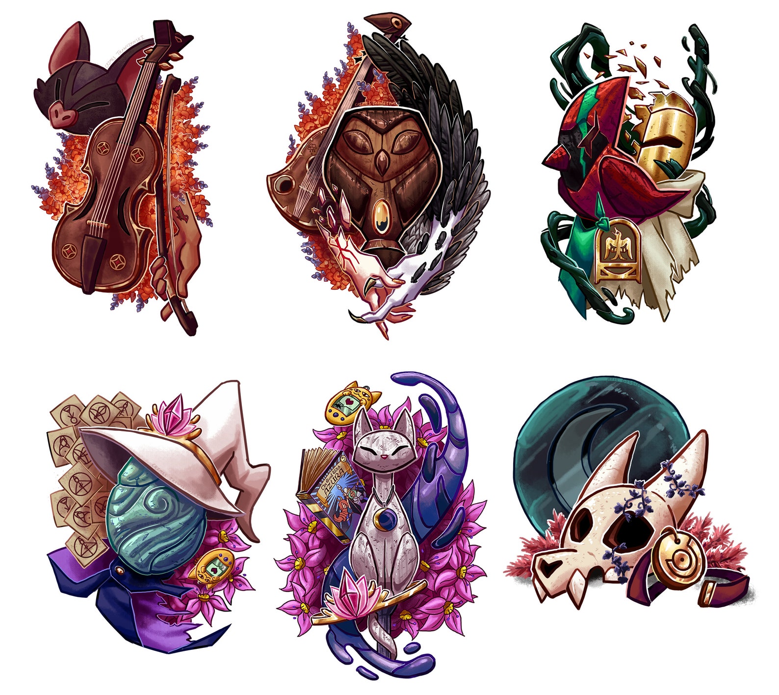 Owl House Palisman Acrylic Charms - Etsy