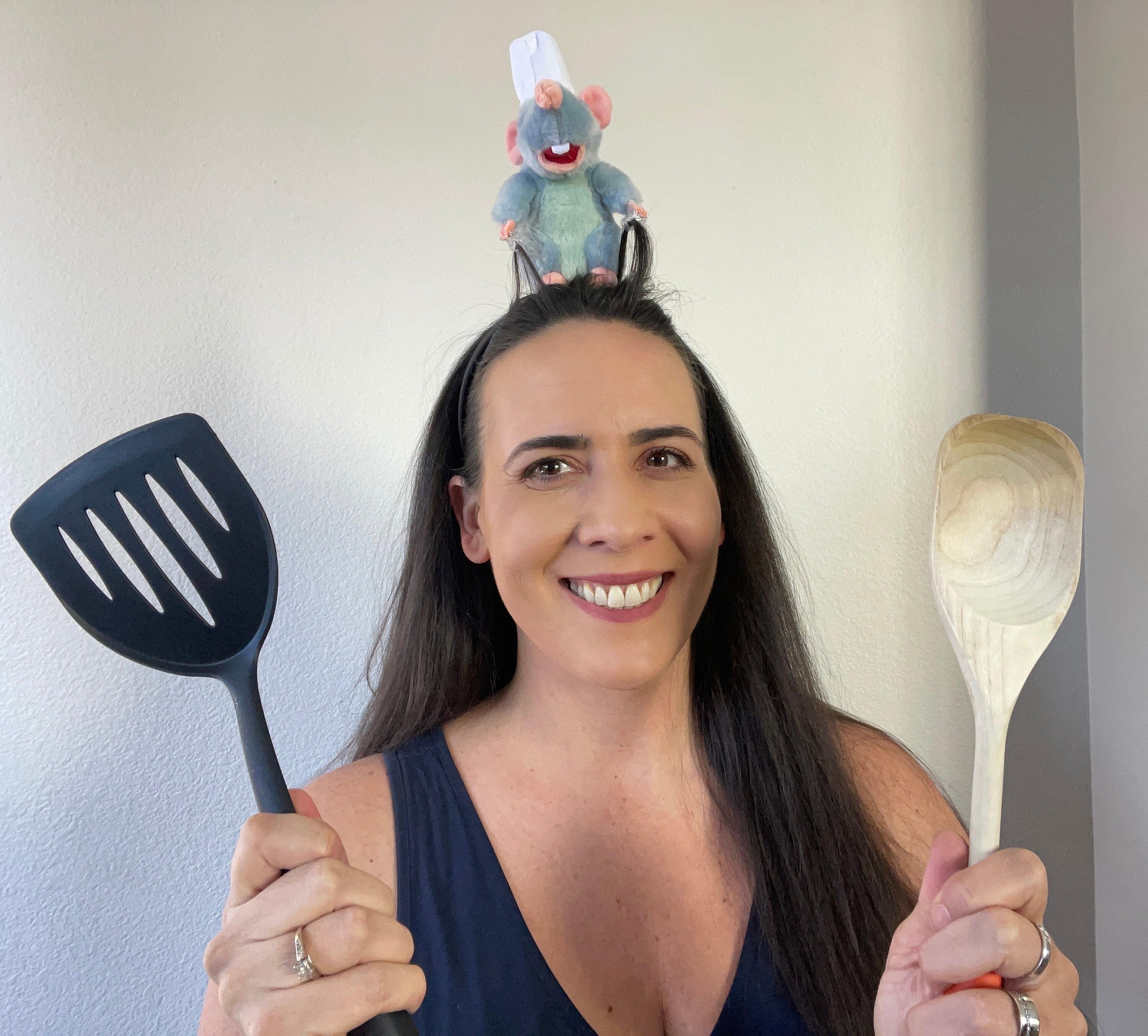 Ratatouille Remy Chef Headband With Hair Clip Feature - Etsy