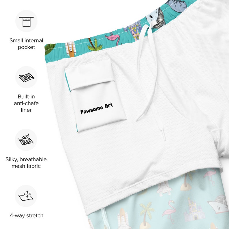 Florida Themed Men's Swim Trunks - Etsy