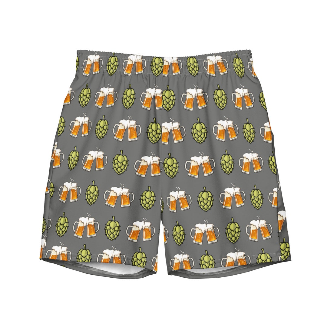 Cheers and Beer Hops Men's Swim Trunks - Etsy