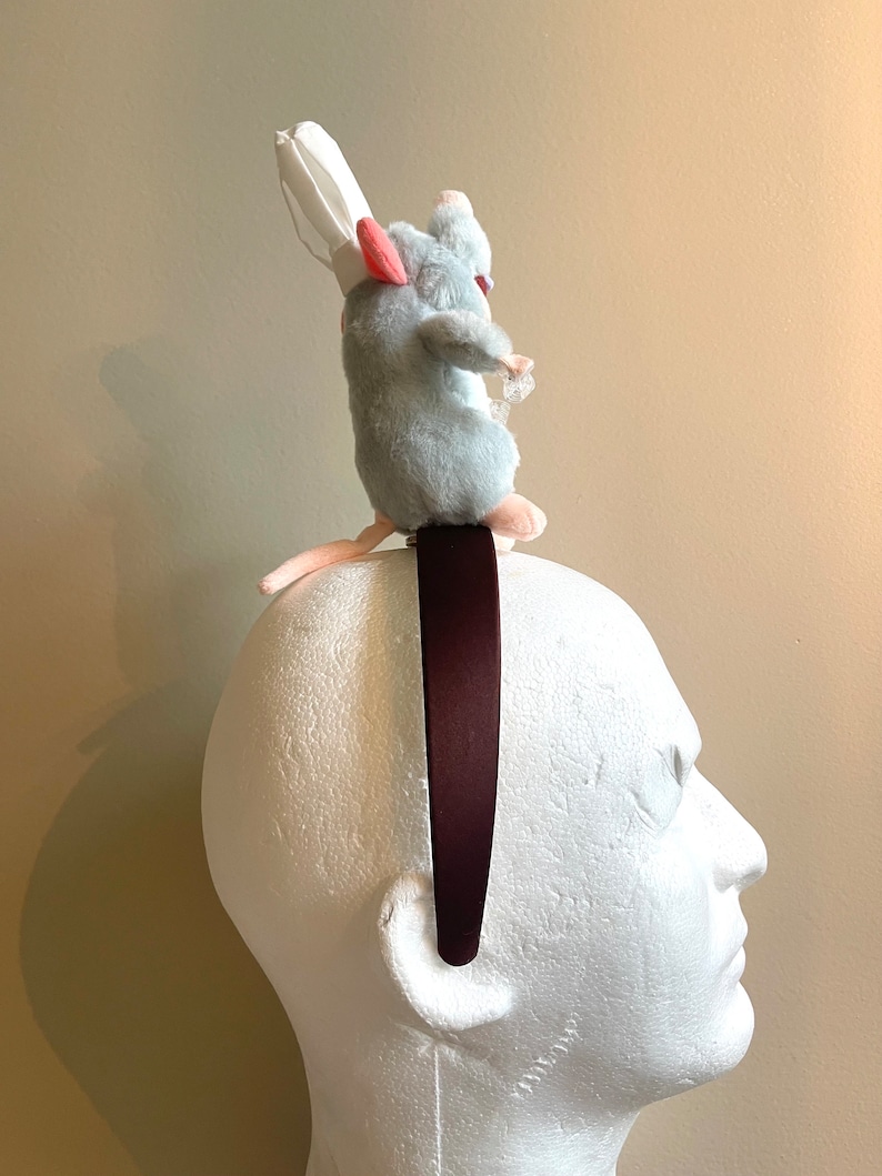 Ratatouille Remy Chef Headband With Hair Clip Feature - Etsy