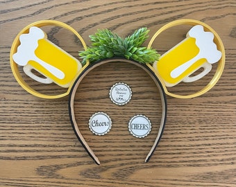 Mickey Ears Beer Svg - Etsy