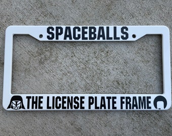 Spaceballs the License Plate Frame - Etsy Singapore