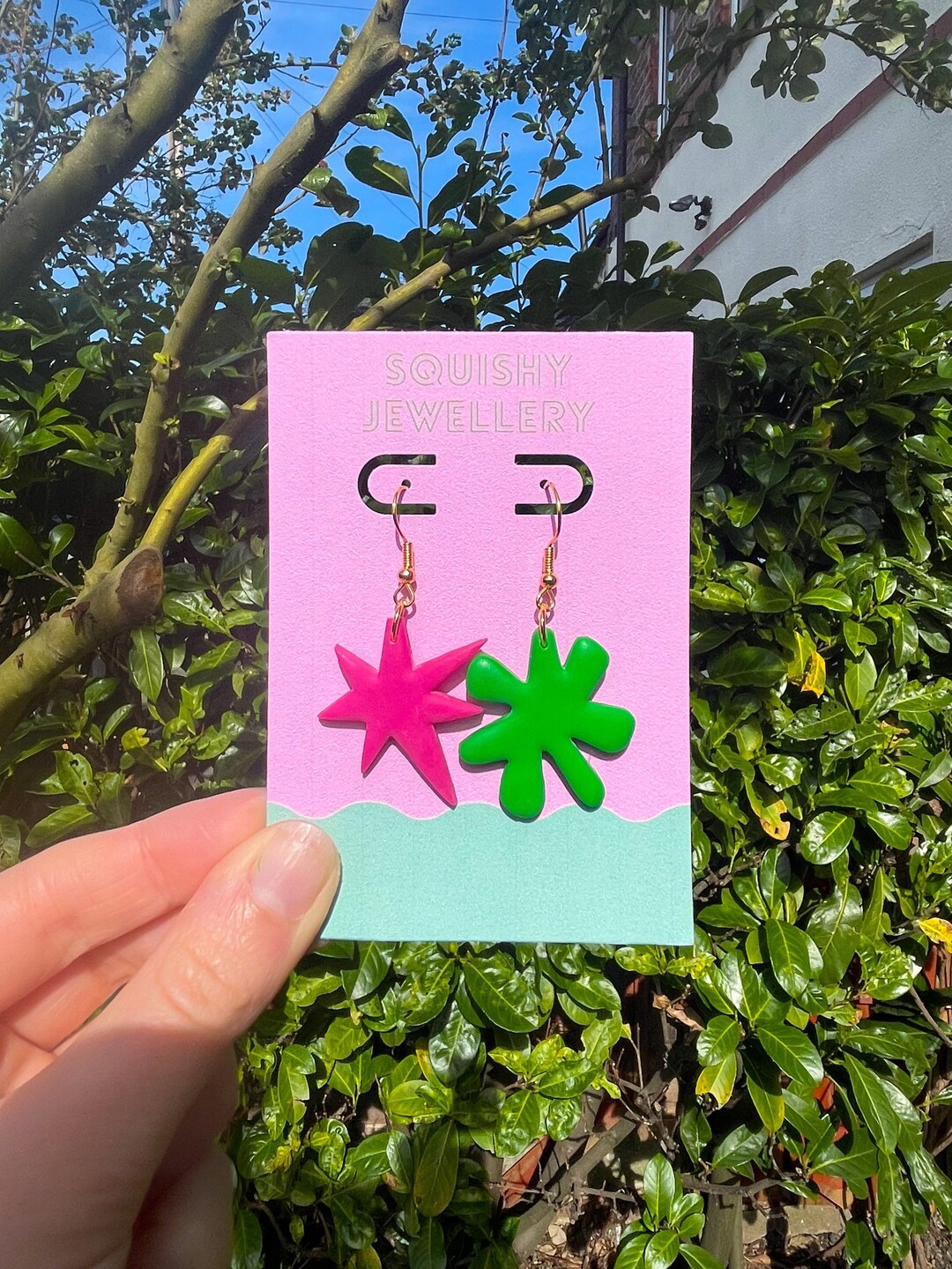 Pink and Green Kiki & Bouba Drop Hook Linguist Scientist Academic ...