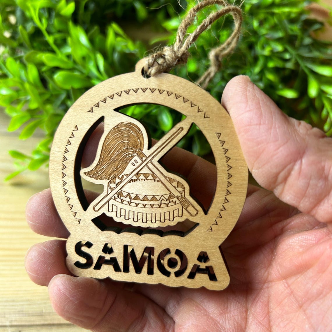 3" Samoa Christmas Ornament - Etsy