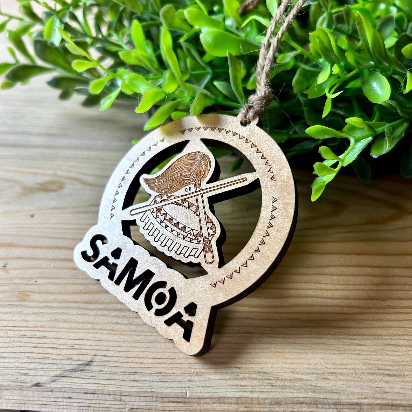 3" Samoa Christmas Ornament - Etsy