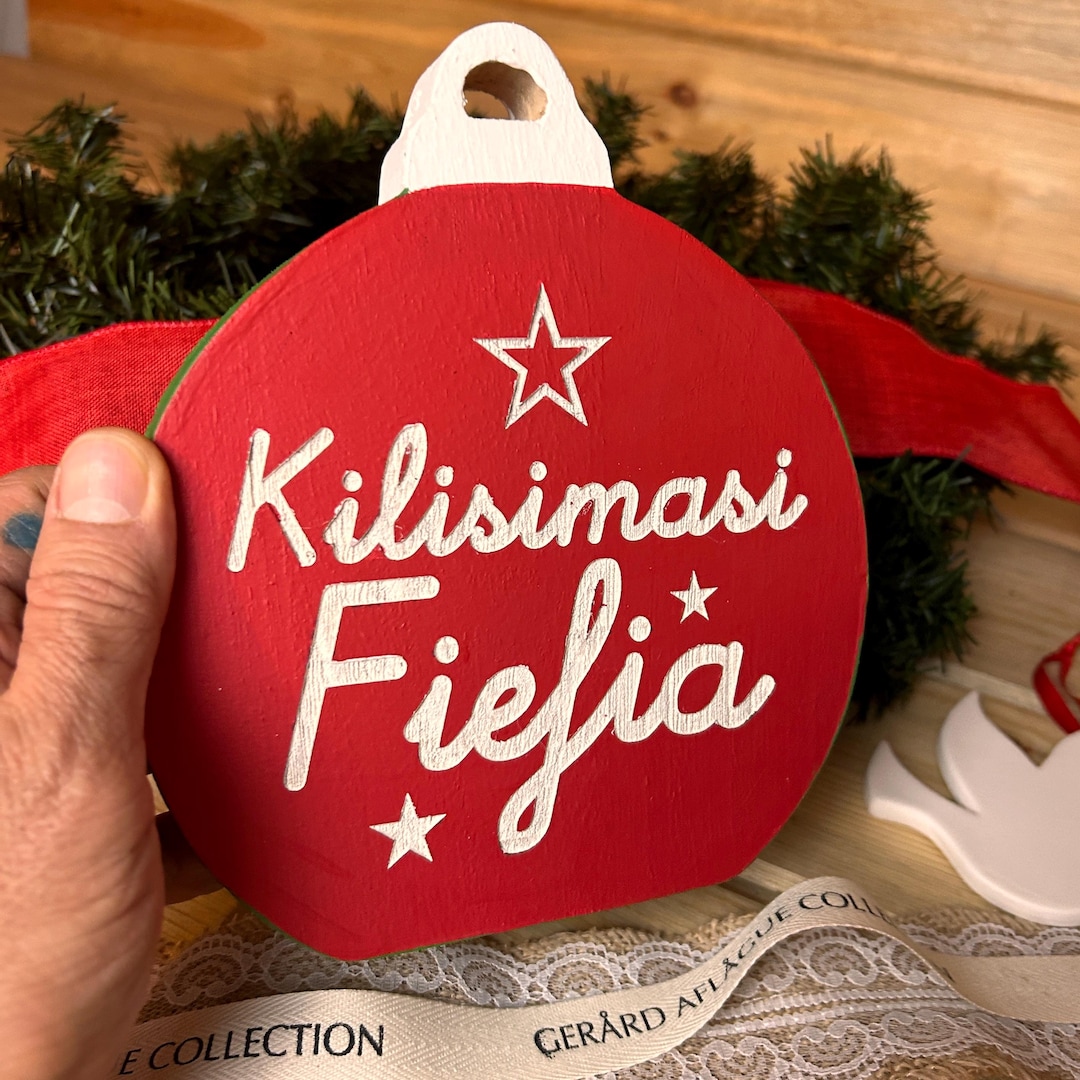 Tongan Christmas Table Decor - Merry Christmas (kilisimasi Fiefia) - Etsy