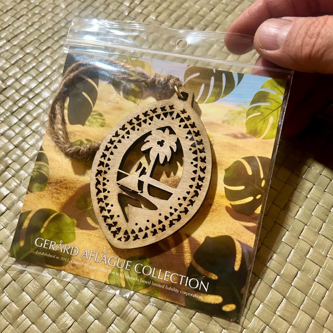 Tribal Guam Seal Christmas Ornament - Etsy