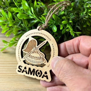 3" Samoa Christmas Ornament - Etsy