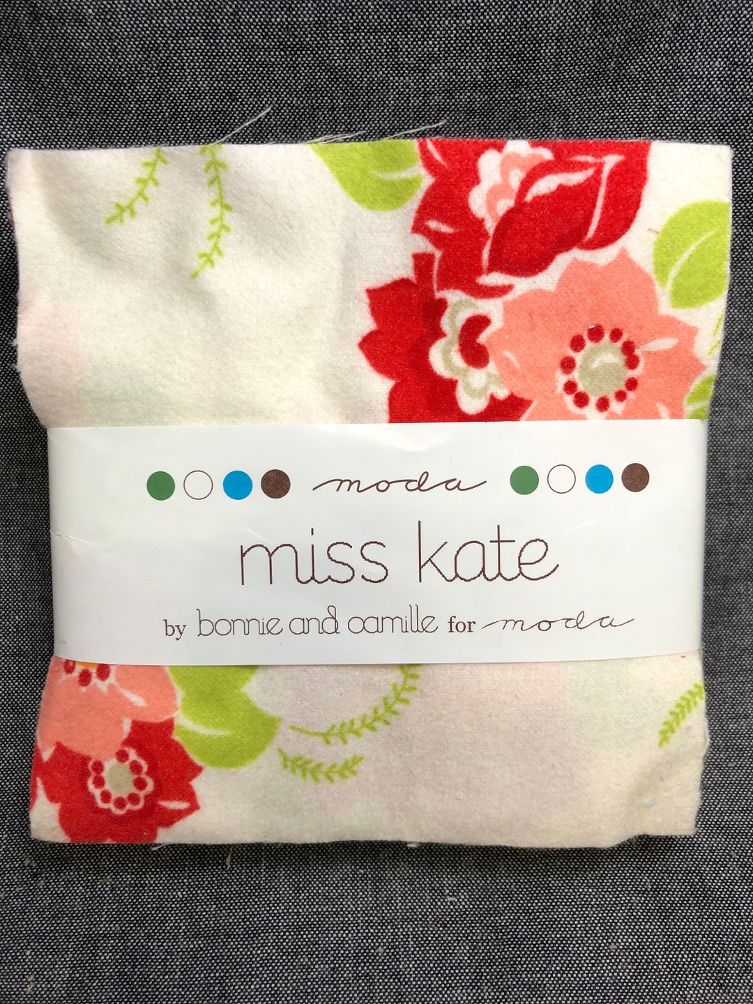 Miss Kate Brushed/flannel Charm Pack by Bonnie and Camille for Moda ...