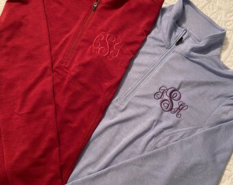 Quarter Zip Custom Logo - Etsy