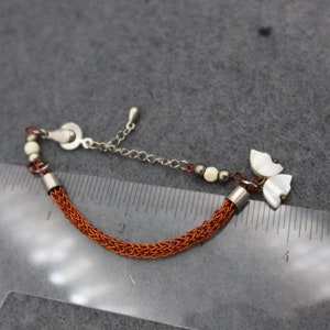 Viking Weave Bracelet, Handmade With Bone Beads and Bear Charms Carved ...