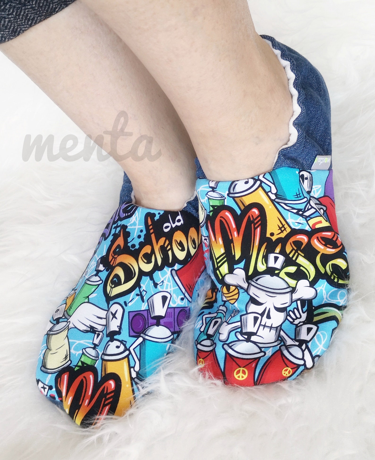 Adult Sizes SHOE Slipper Sewing Pattern and Tutorial 7 Sizes - Etsy