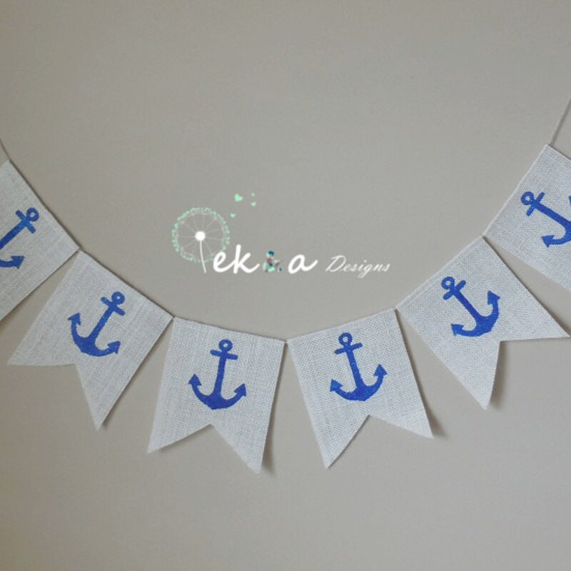Anchor Banner - Etsy