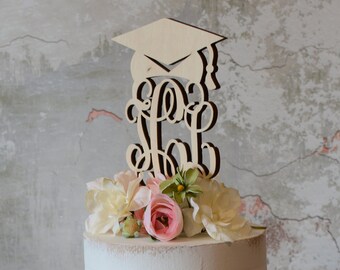 Graduation cake topper | Etsy