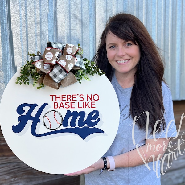 Baseball Wreaths for Front Door - Etsy