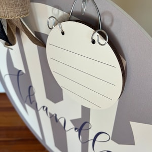 Monogram Hospital Door Hanger Baby Door Hanger Baby Name Sign Baby Girl ...