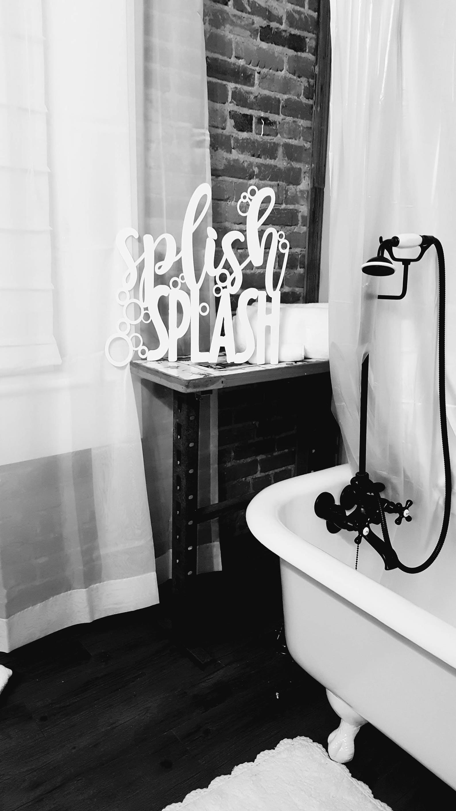 Splish Splash Bathroom Sign Bathroom Decor - Etsy