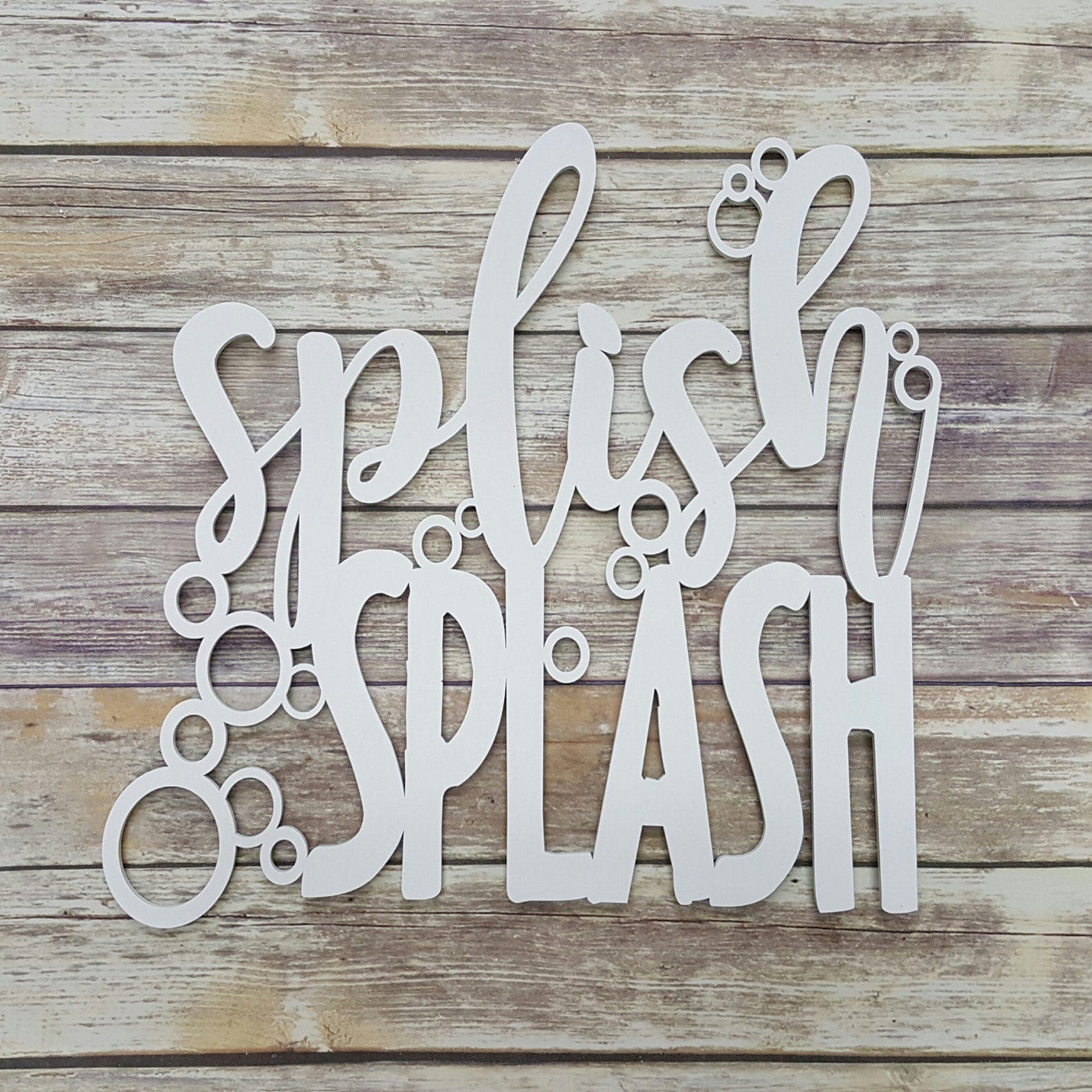 Splish Splash Bathroom Sign Bathroom Decor - Etsy
