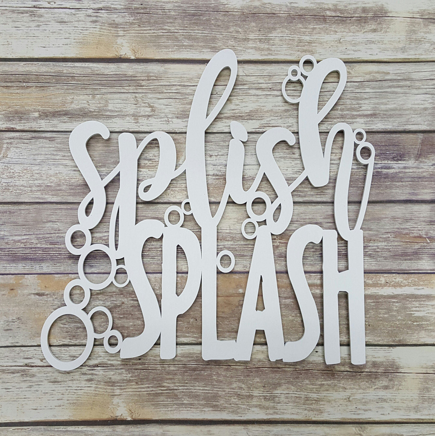 Splish Splash Bathroom Sign Bathroom Decor | Etsy