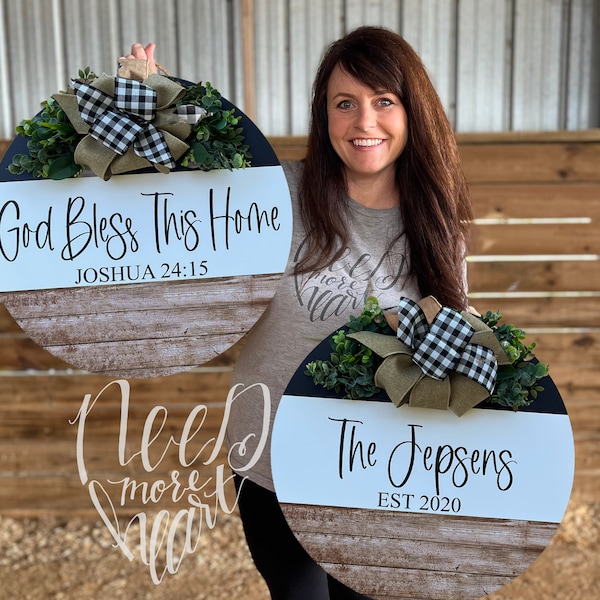 Front Door Sign Personalized - Etsy
