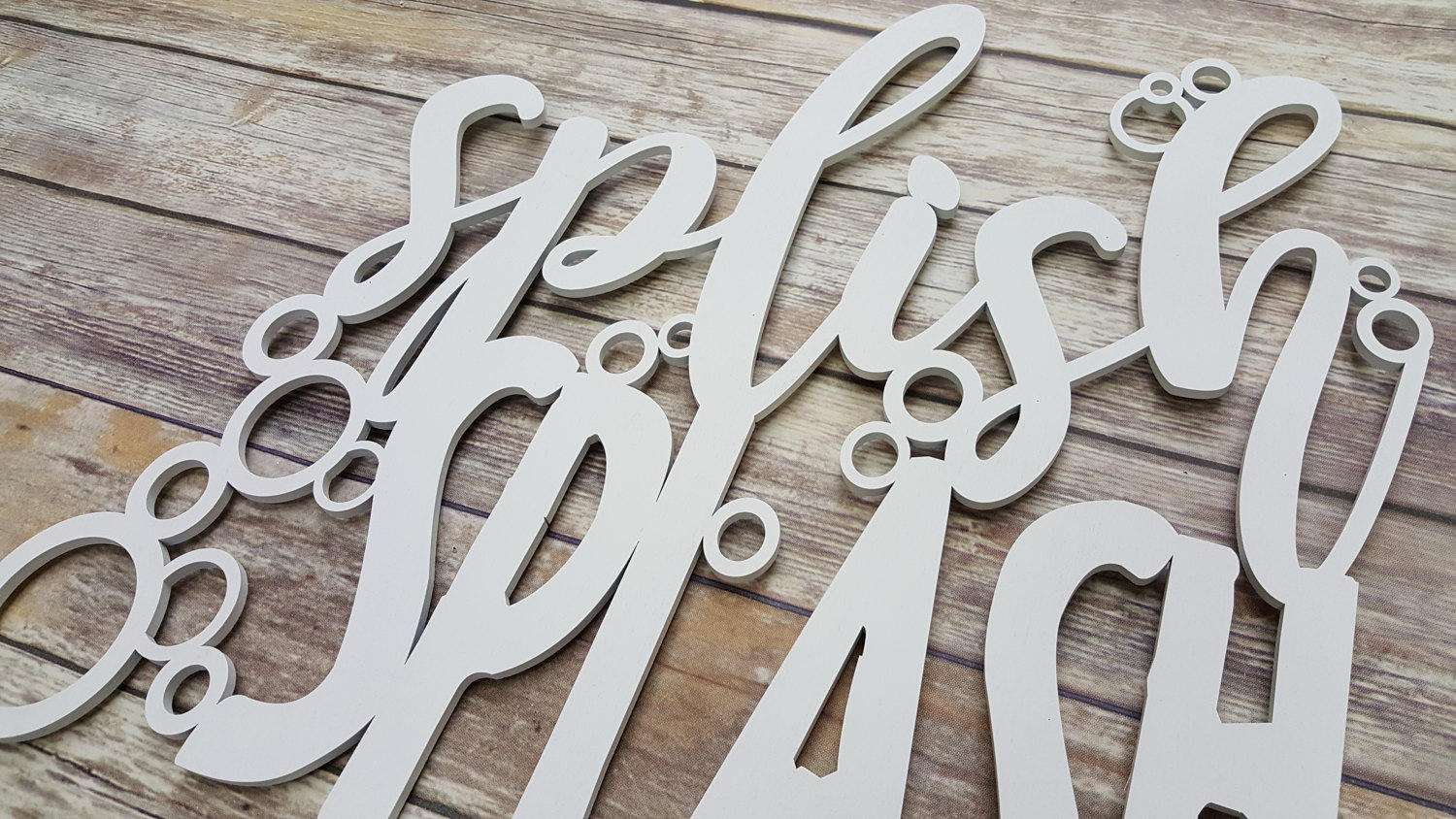 Splish Splash Bathroom Sign Bathroom Decor | Etsy