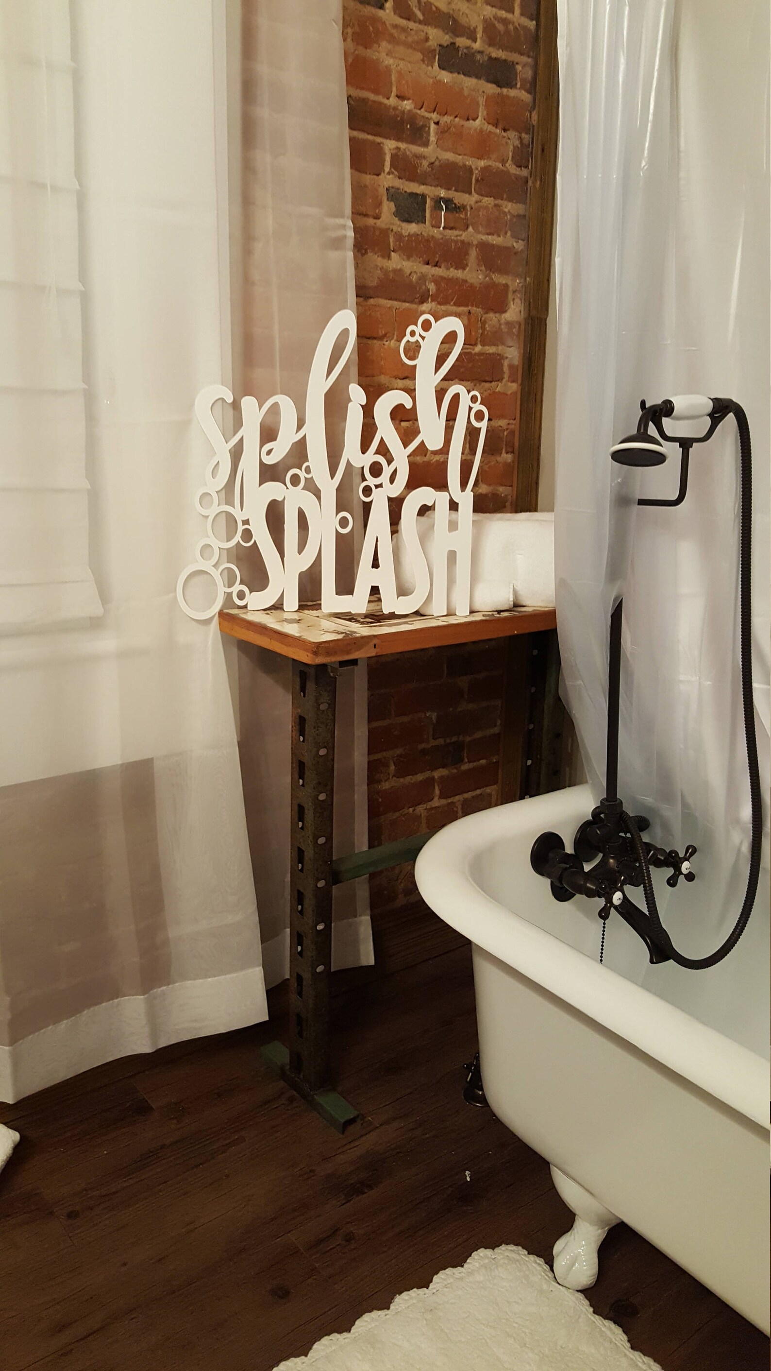 Splish Splash Bathroom Sign Bathroom Decor - Etsy