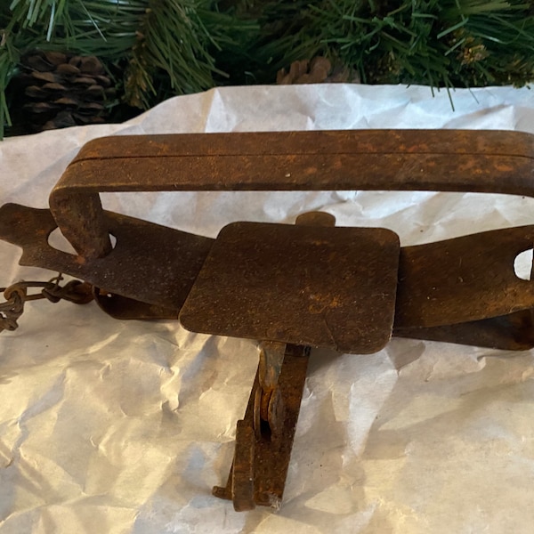 Antique Bear Trap - Etsy