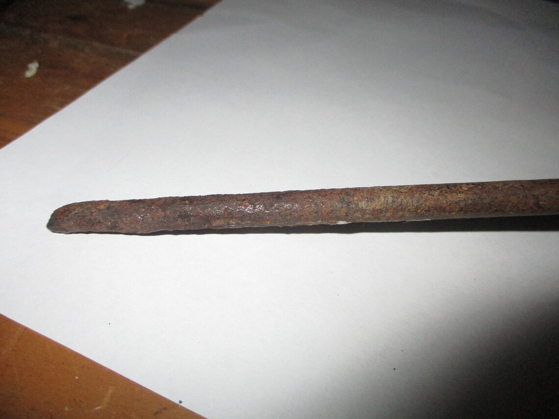 French antique hand forged iron garden tool hand rake | Etsy