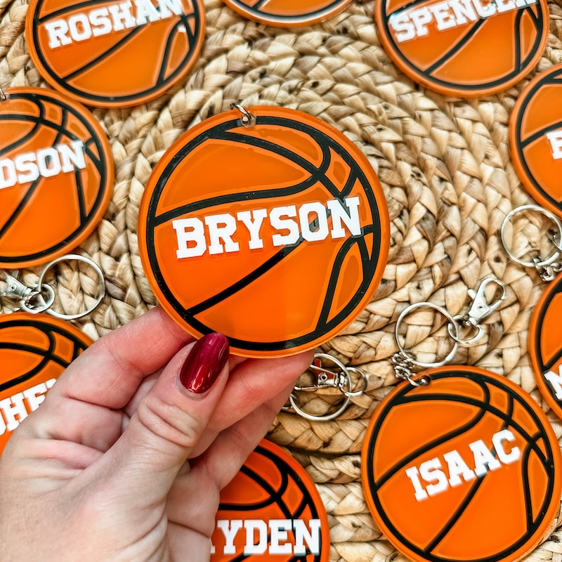 Basketball Bag Tag - Etsy