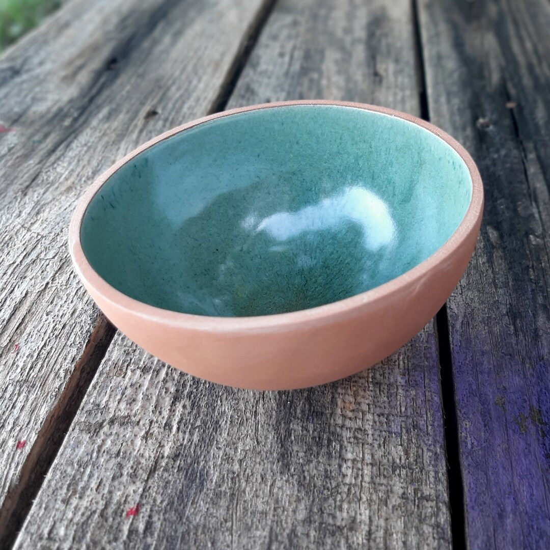 Turquoise Green Ceramic Small Bowl Tobacco Mixing Bowl - Etsy