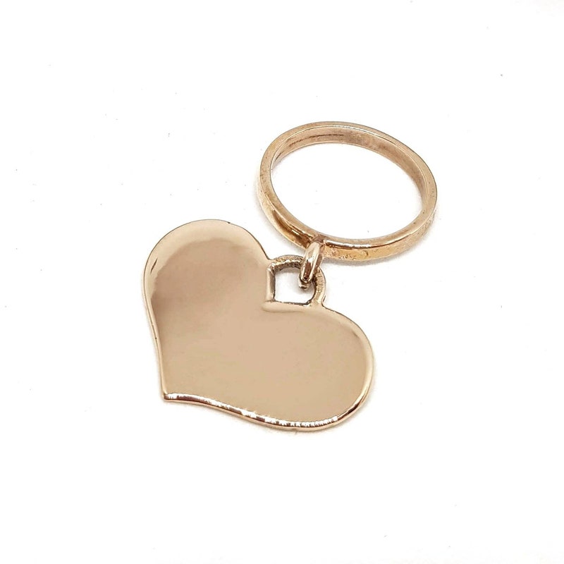 Dangle Charm Ring - Etsy