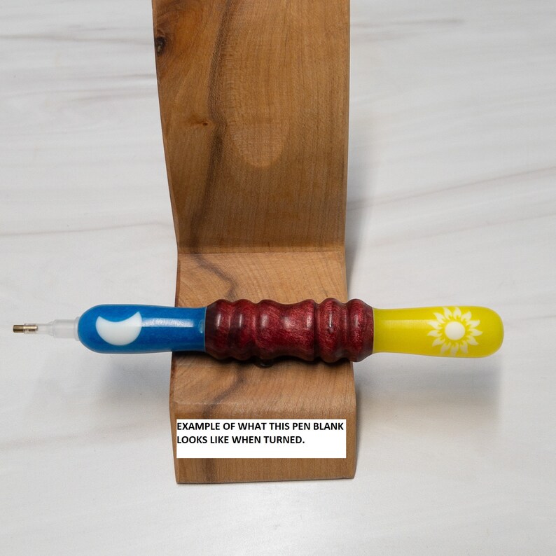 Hybrid 3D Printed Resin Pen Blank - Etsy