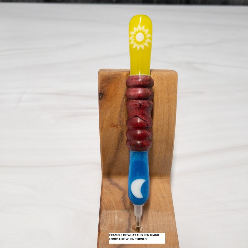 Hybrid 3D Printed Resin Pen Blank - Etsy