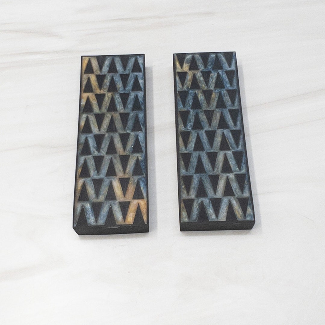 3D Printed Triangle Knife Scale - Etsy