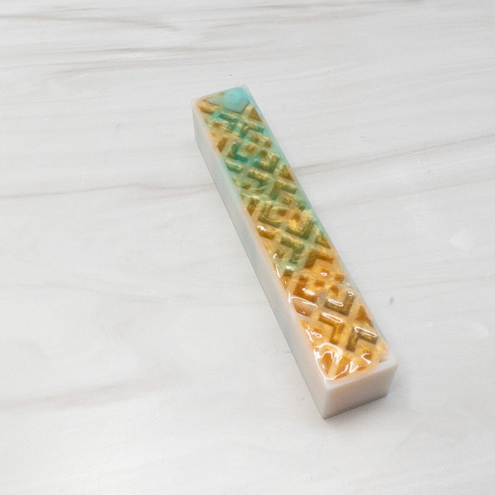 3D Multicolor Resin Pen Blank - Etsy