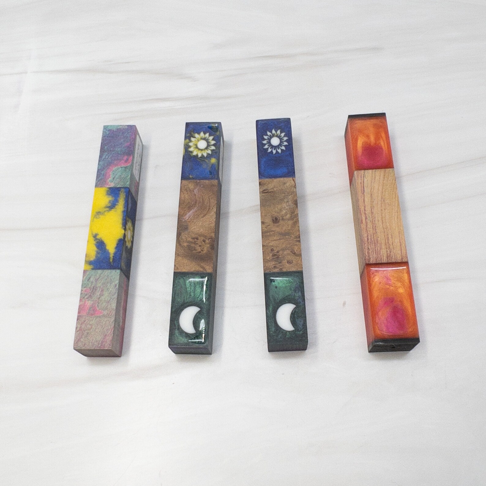 Hybrid 3D Printed Resin Pen Blank - Etsy