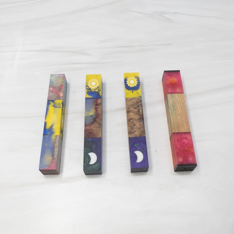 Hybrid 3D Printed Resin Pen Blank - Etsy